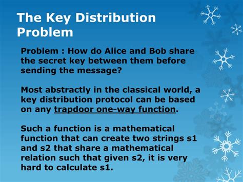 Ppt Introduction To Quantum Key Distribution Powerpoint Presentation