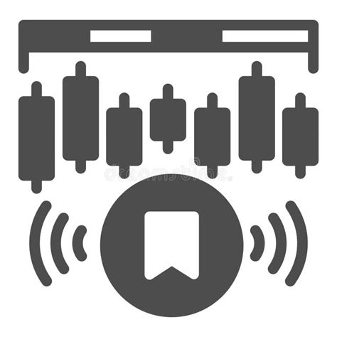 Network Data With Marker Solid Icon Neural Dataset Concept Vector