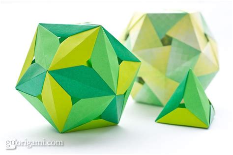 Modular Origami Polyhedra By Tomoko Fuse Go Origami