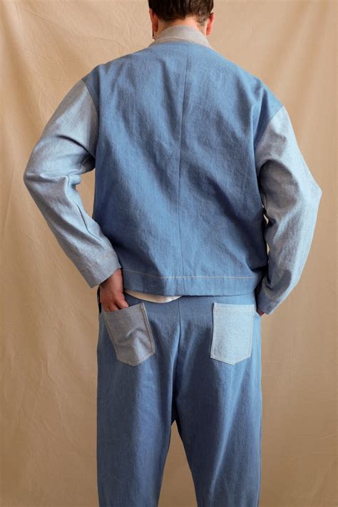 Minimalists Worker Jacket Pdf Pattern Etsy