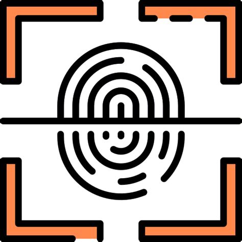 Fingerprint Scan Good Ware Lineal Color Icon