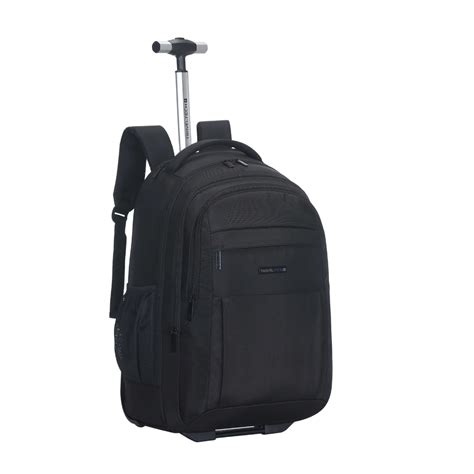 Mochila Carro Travel Tech Valija Porta Notebook Negra 16027