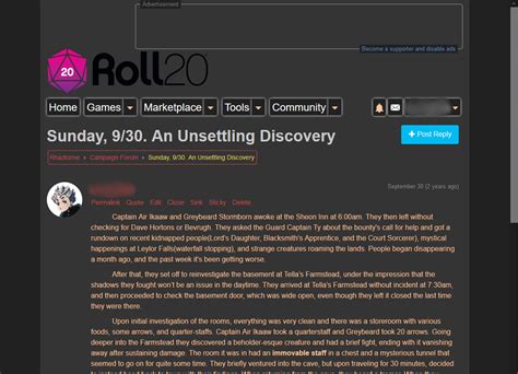 github codencoding roll20 dark theme a css dark theme for some roll20 pages