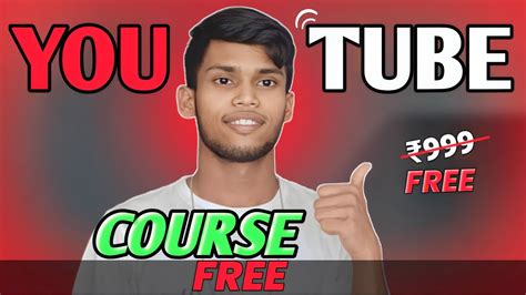 Free Youtube Course In Hindi 2023 Youtube