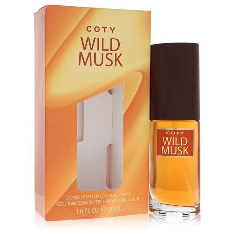 2 Pack Of Wild Musk By Coty Concentrate Cologne Spray 1 Oz For Women
