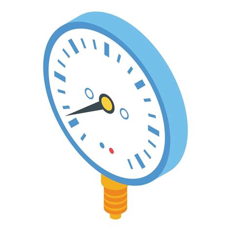 Fuel Manometer Icon Isometric Style 15653535 Vector Art At Vecteezy