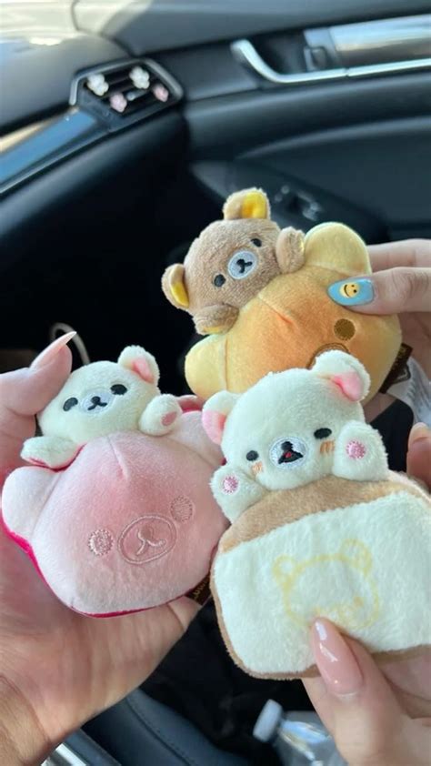 Plush Keychains Rilakkuma Plushie Cute Plush Hello Kitty