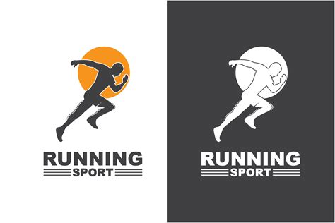 Running Logo Design Vector Illustration Graphic By Acillia Eggi Saputri · Creative Fabrica