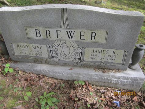 Ruby Mae Hollon Brewer 1920 1985 Find A Grave Memorial