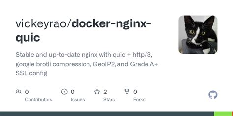 GitHub Vickeyrao Docker Nginx Quic Stable And Up To Date Nginx With