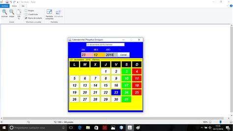 Código de Java CalendarioVer3 java