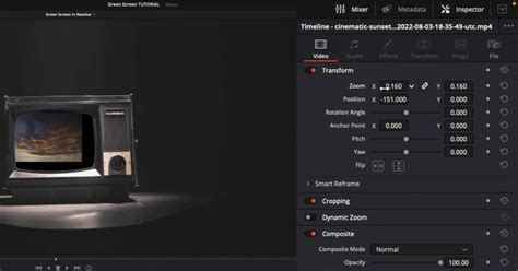 How To Use Green Screen Chroma Key In DaVinci Resolve Envato Tuts