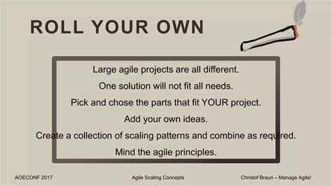 AOEconf17 Agile Scaling Concepts PPT