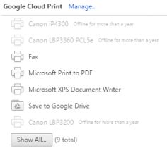 How To Set Up Google Cloud Print On Windows 10