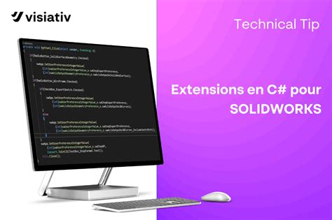 Erweiterungsmöglichkeiten in C für SOLIDWORKS Visiativ CH