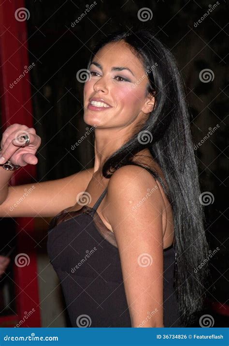 Maria Grazia Cucinotta Editorial Photo Image Of Dicaprio 36734826