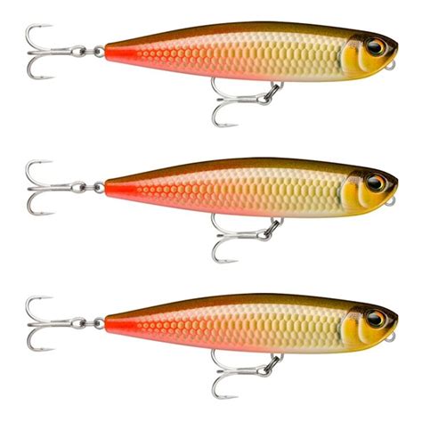 3x Rapala 13cm Precision Xtreme Pencil Exo Topwater Fishing Lures Hot