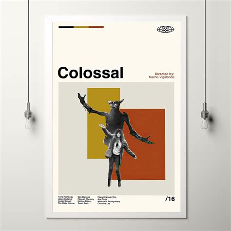 Colossal Movie Poster Colossal Poster Album Film Poster Wall Art M