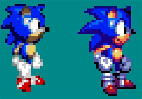 Sonic Blast Sprite Edit Sonic By Bennascar On Deviantart