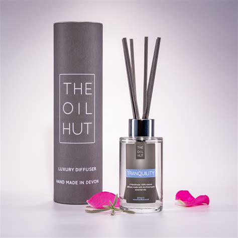 Tranquility Rosewood And Lavender Reed Diffuser 100ml Oil Hut