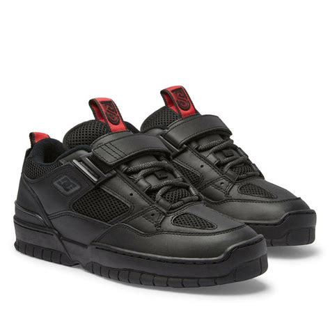 Dc Js1 Shoes In Black And Red Shop Stylish Foot Wear