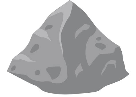 Gray Rock Clipart