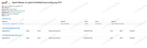 How To Install Spark On RHEL 8 Linux Tutorials Learn Linux Configuration