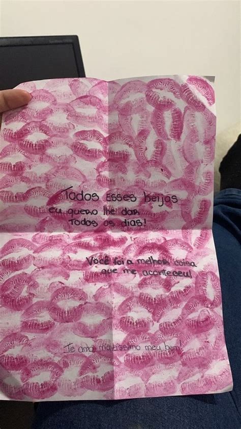 Carta De Besos Tarjetas De Besos Regalos Rápidos Para Mi Novio