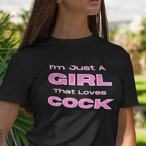 Cock Slut Shirt Her Etsy