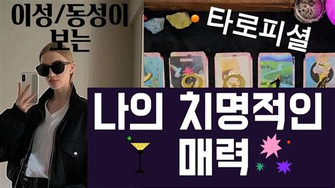 타로 🥳이성동성이 보는 나의 치명적인 매력타로피셜🍒🍹 Youtube