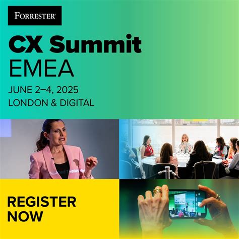 Cx Summit Emea Forrester