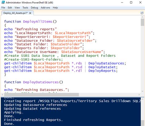 implement continuous delivery for sql server reporting service reports
