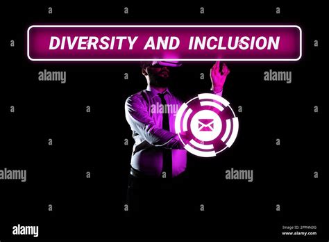Text Showing Inspiration Diversity And Inclusion Conceptual Photo