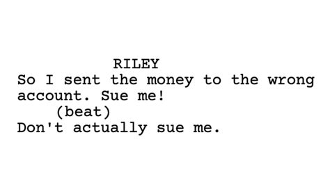 Parentheticals In Scripts Definition Examples And Advice Backstage