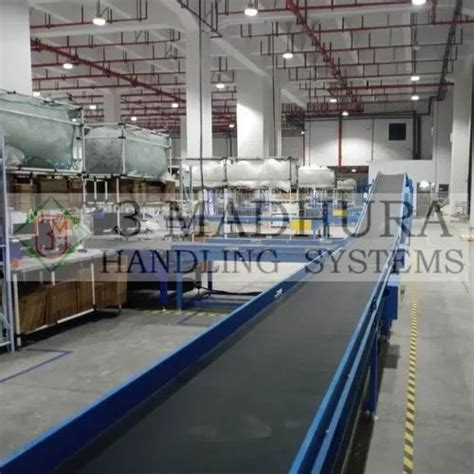 Madhura Sorting Conveyor System For Industrial Material Handling Capacity Kg Feet At