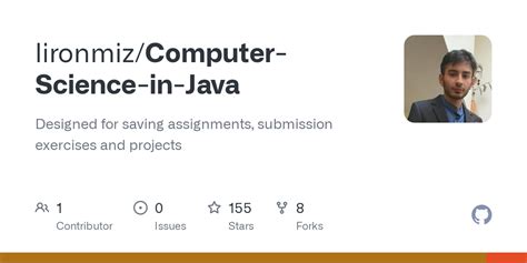 Github Lironmiz Computer Science In Java Designed For Saving Assignments Submission