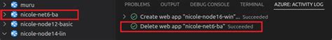 The Deleted Web App Doesnt Disappear Automatically After Deleting It · Issue 2225 · Microsoft