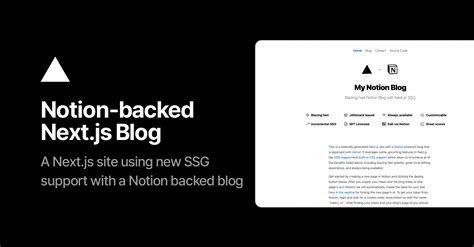Notion Backed Next Js Blog Vercel