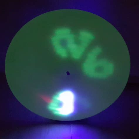 Uv Glow Clock It Spins Uv Glow Clock It Spins