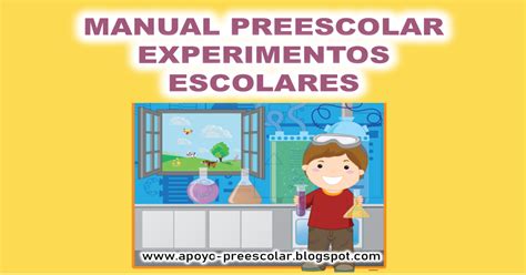 Experimentos Para Niños De Preescolar Apoyo Para Preescolar