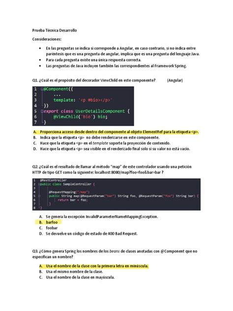 Prueba Técnica Concurso Nacional Min Tic Pdf Java Lenguaje De Programación Protocolo