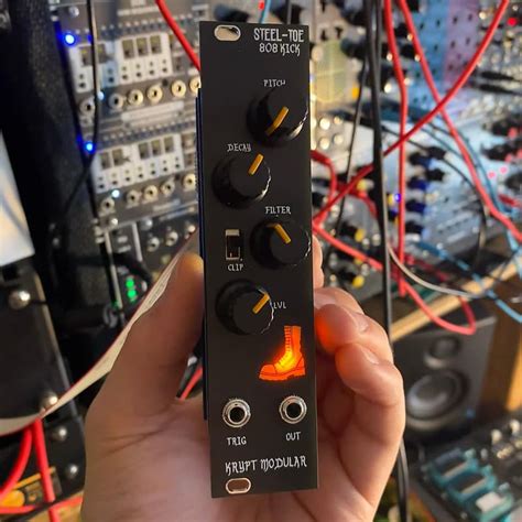 Krypt Modular Steel Toe HP Kick Drum Percussion Reverb