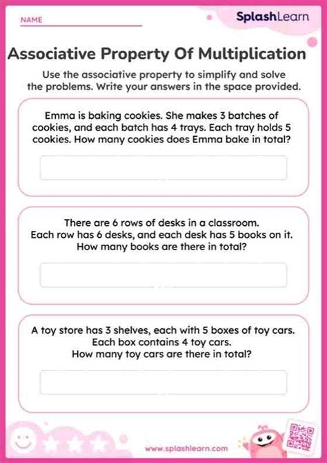 4th Grade Math Multiplication Word Problems Worksheets Free And Printable Splashlearn