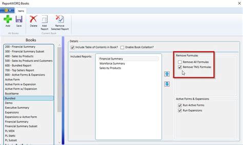 Tm1s Print Report Vs Reportworq