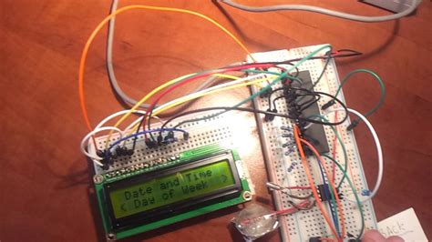Часы и календарь на atmega16 youtube
