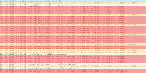 Btrfs Errors In Syslog General Support Unraid