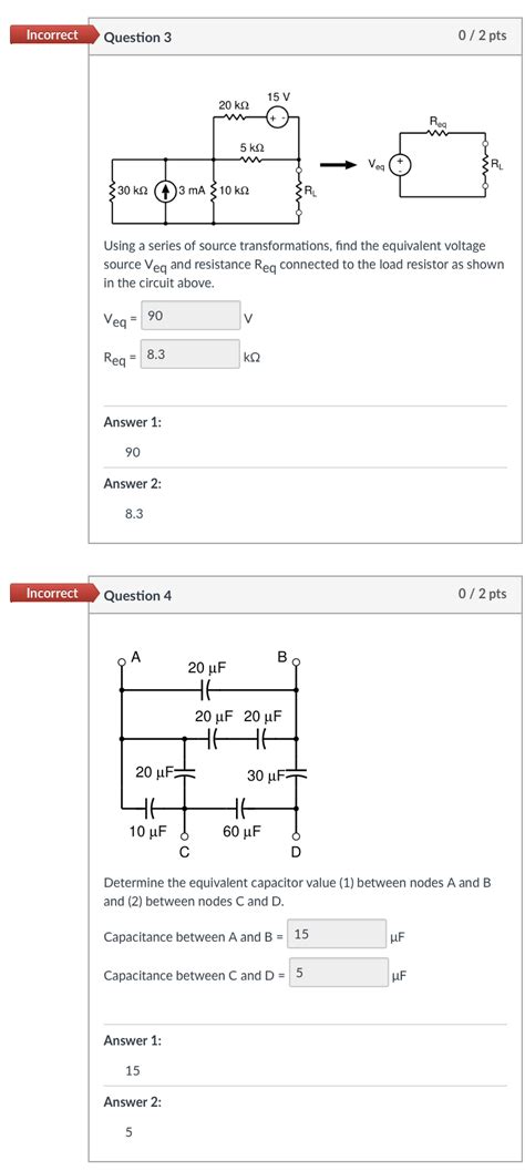 Solved Question 3using A Series Of ﻿source Transformations