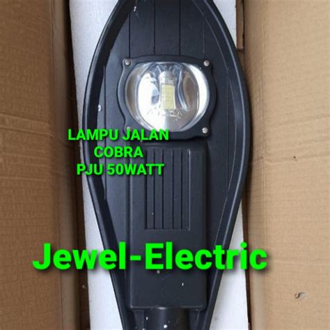Jual Lampu Jalan Pju Kobra W Cobra Watt Lensa Cob Pju Led Kobra W Putih Jakarta Pusat
