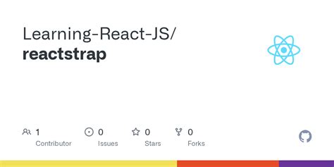 Github Learning React Jsreactstrap