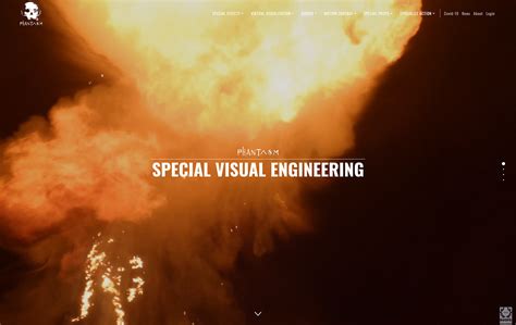 Phantasm Wordpress Design For Uk Special Effects Company